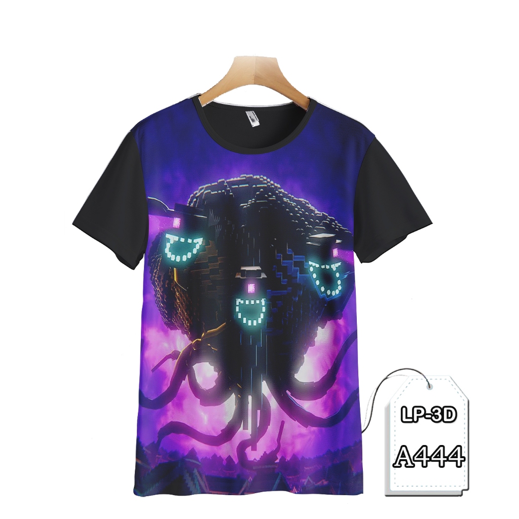 Jual Baju Wither Storm Minecraft Baju Game Serial Anak 3D #LP3D-A444 ...
