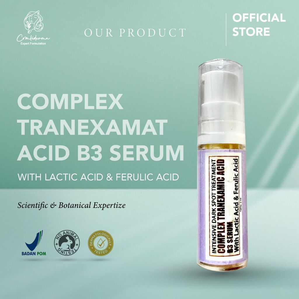 Jual COMPLEX TRANEXAMAT ACID B3 SERUM WITH LACTIC ACID DAN FERULIC ACID ...
