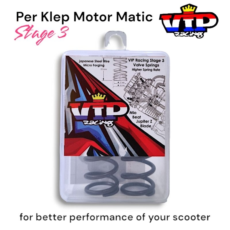 Jual VIP Racing Per Klep Stage 3 Japanese Steel Wire With MicroForging ...