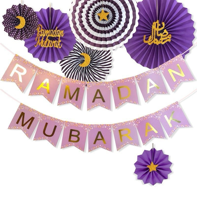 Jual PREMIUM DEKORASI PAPER FAN SET 6pc PAPERFAN BULAT KIPAS FLOWER ...