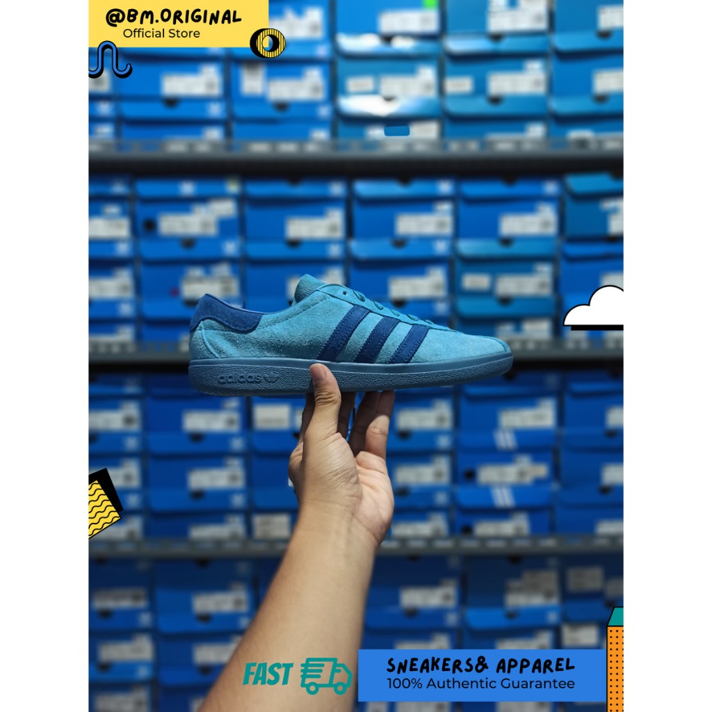 Jual Adidas Bali Island Series Tactile Steel Dark Marine Chalk Blue ...