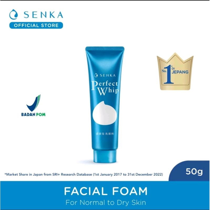 Jual (PROMO) SENKA FACIAL FOAM PERFECT WHIP 50g | Shopee Indonesia