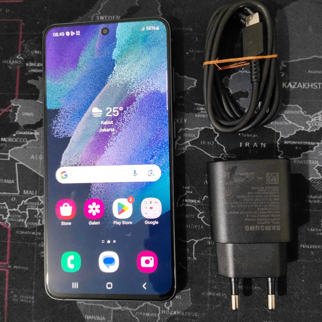 Jual Samsung S21 FE 5G 8/256GB Mulus Normal SEIN Black | Shopee Indonesia