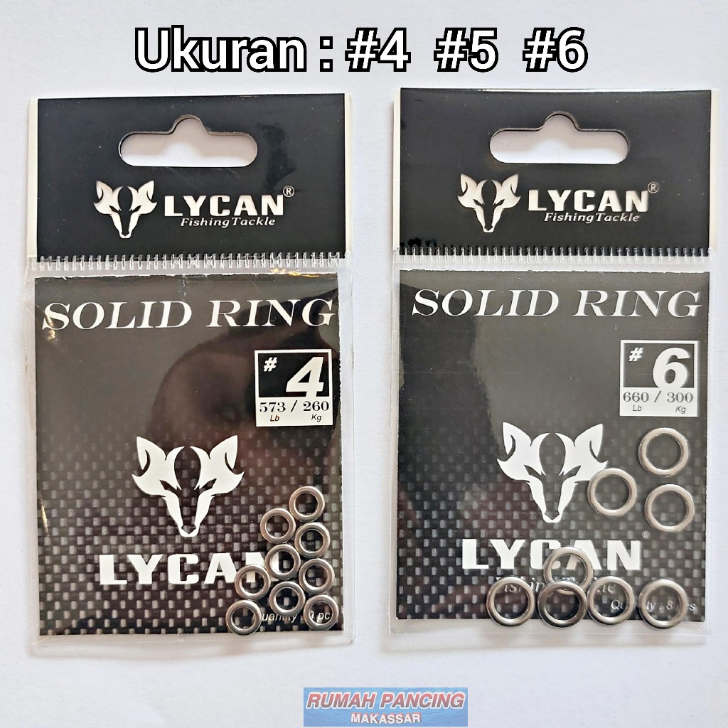 Jual Lycan Solid Ring Stainless Steel | Shopee Indonesia