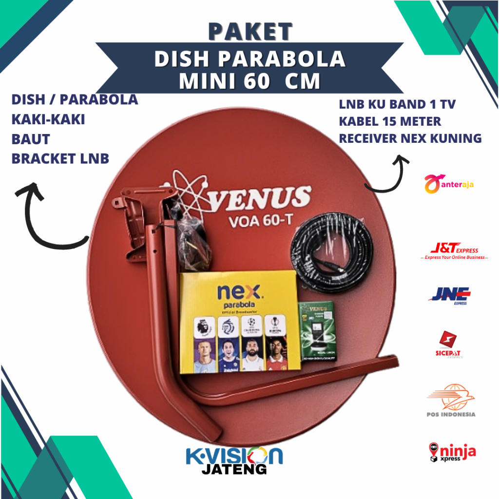 Jual Paket Parabola Mini 60 MOLA Nex Parabola Merah Kuning Terbaru ...