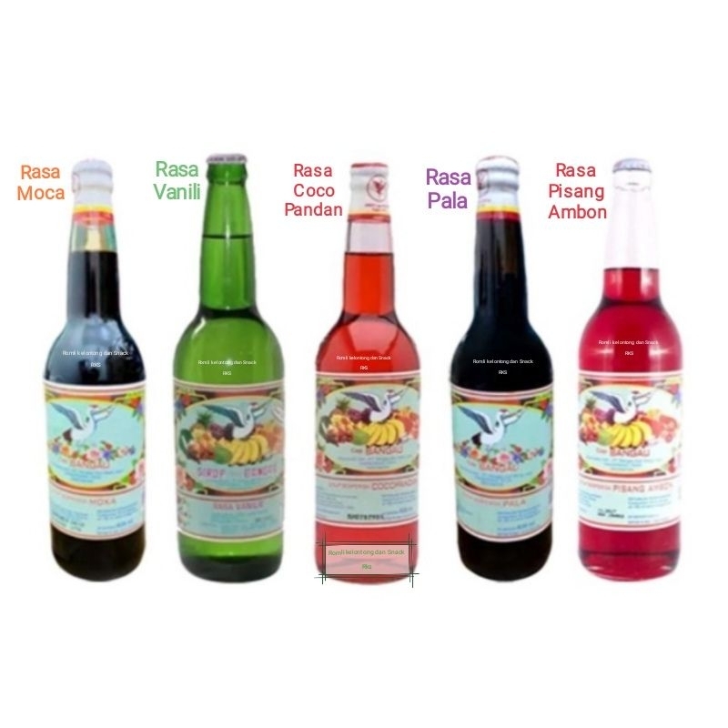 Jual Cap BANGAU - BANGO Sirup Varian rasa 620ml | Shopee Indonesia