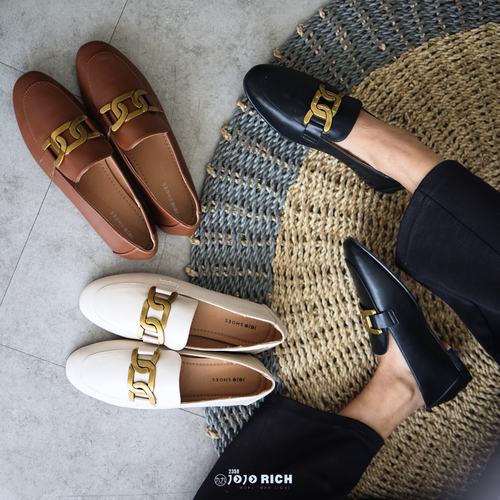 Jual Jojo Rich ARIES Sepatu Wanita Flatshoes Flat Shoes Loafers Kantor ...
