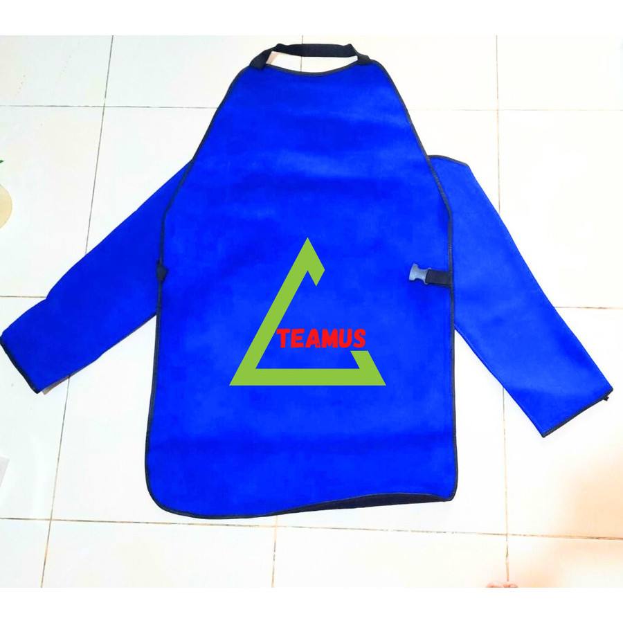 Jual Apron Las Set Safety | Baju Las Safety Satu Set Apron Las Bahan ...