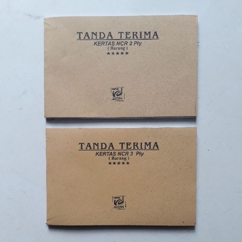 Jual BUKU TANDA TERIMA KERTAS NCR (BARANG) : NEW CITRA COLLECTION ...