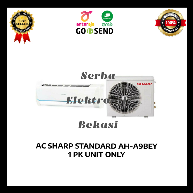 Jual AC SHARP STANDARD AH-A9BEY 1 PK UNIT ONLY | Shopee Indonesia
