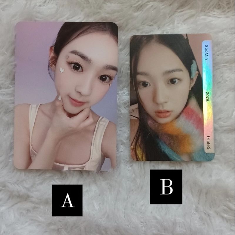 Jual TripleS triple S Soomin Photocard assemble krystal eyes pc | Shopee Indonesia