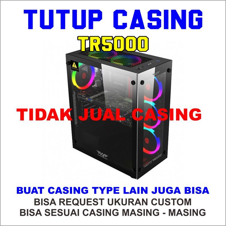 Jual SIDE PANEL CASING PC ARMAGEDDON NIMITZ TR5000 TUTUP BENING SAJA | Shopee Indonesia