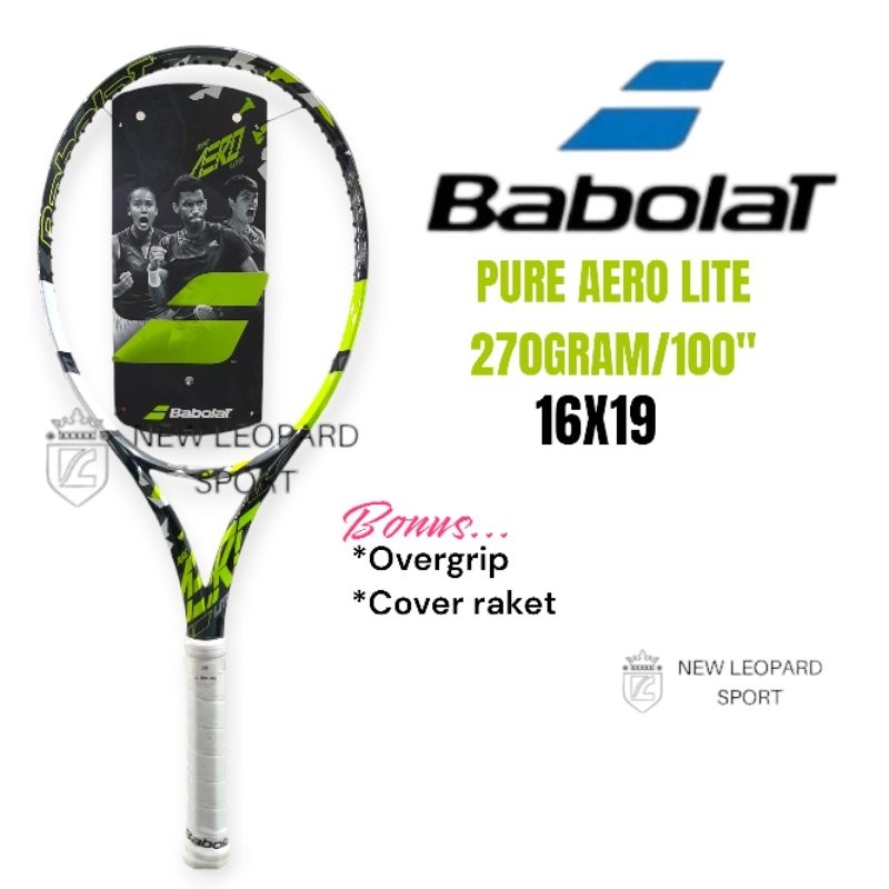Jual Raket tenis babolat pure aero lite 2023 grey yellow | Shopee Indonesia