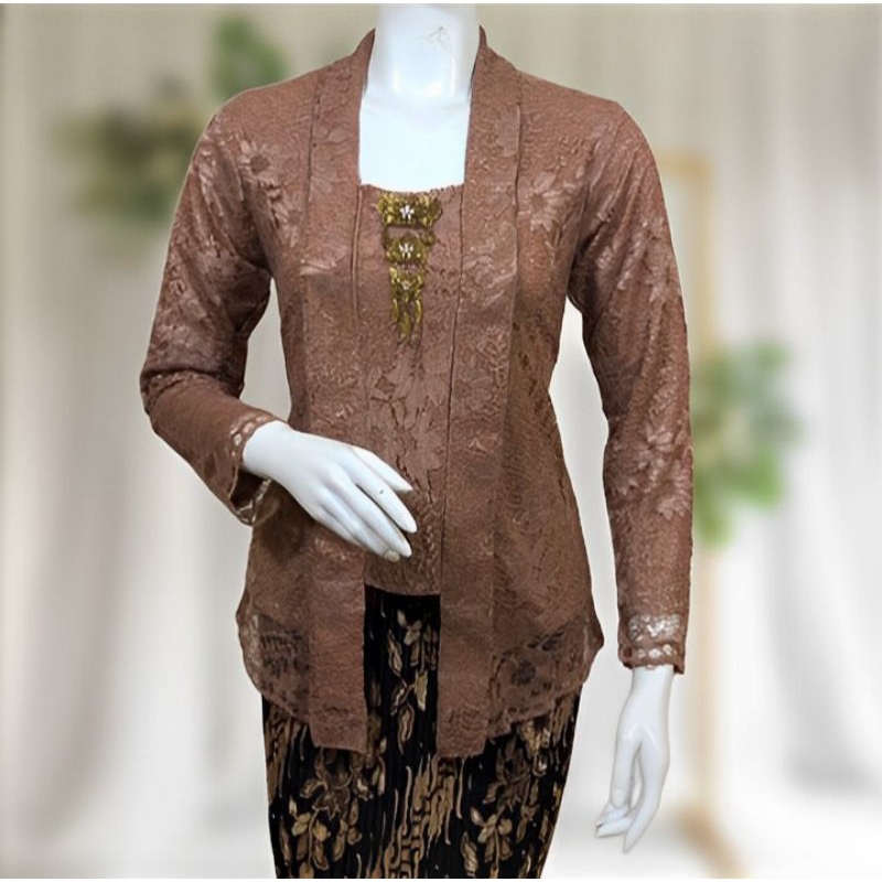 Jual Atasan Kebaya Kutubaru Brokat Modern Baju Kartini Kondangan Nikahan Lamaran Dan Wisuda ...