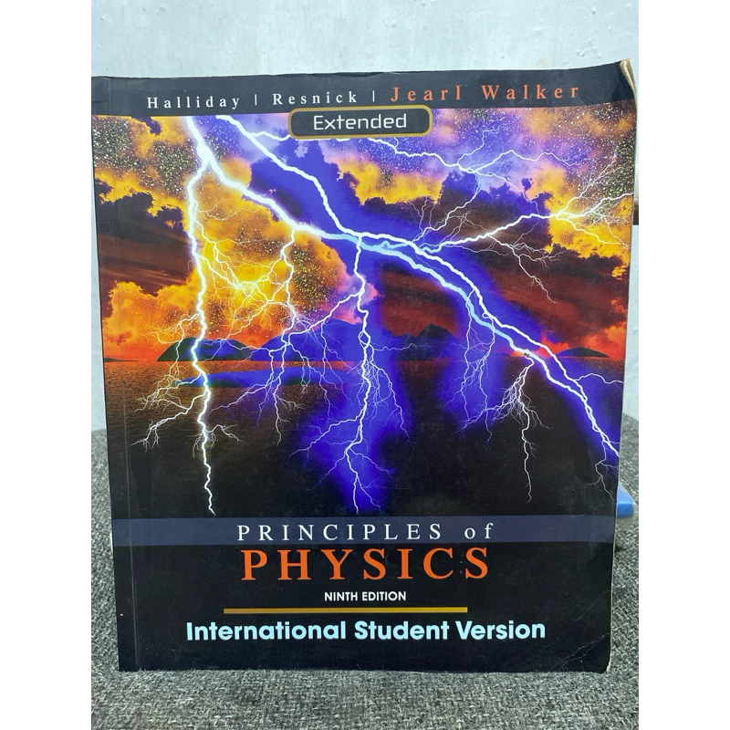 Jual PRINCIPLES OF PHYSICS NINTH EDITION INTERNATIONAL STUDENT VERSION | Shopee Indonesia