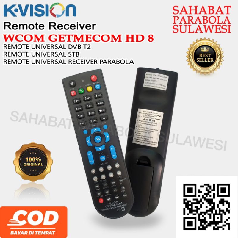 Jual REMOTE UNIVERSAL STB DAN PARABOLA | Shopee Indonesia