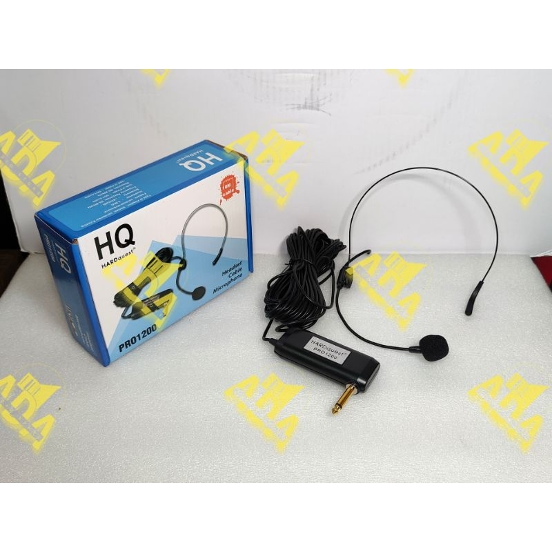 Jual Microphone Clip-on HQ HARDQUEST PRO1200 Mic Imam - Telinga ...