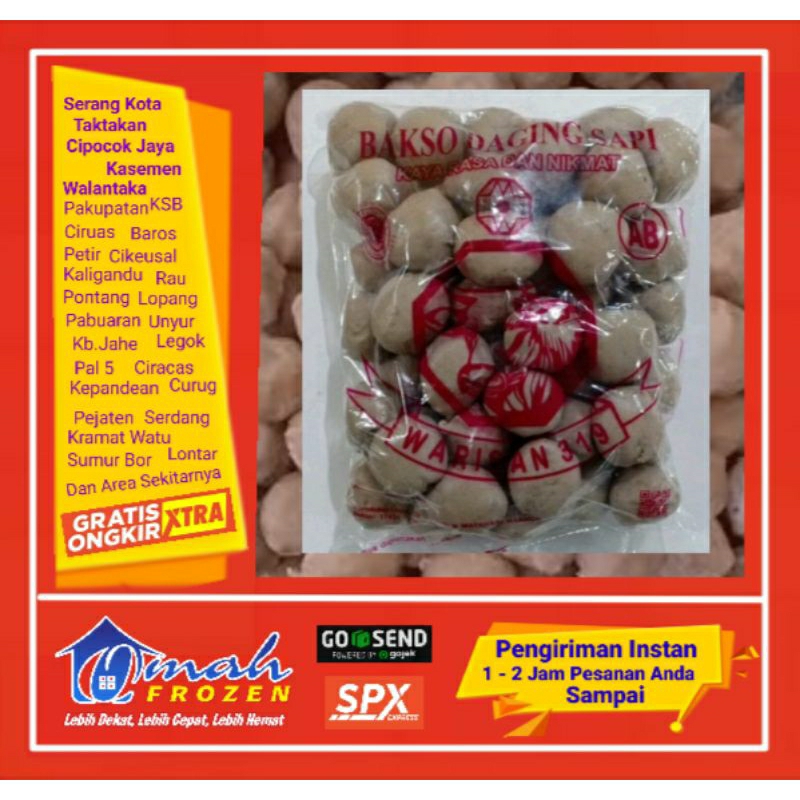Jual Bakso Warisan 700gr, Baso Warisan, Frozen Serang | Shopee Indonesia