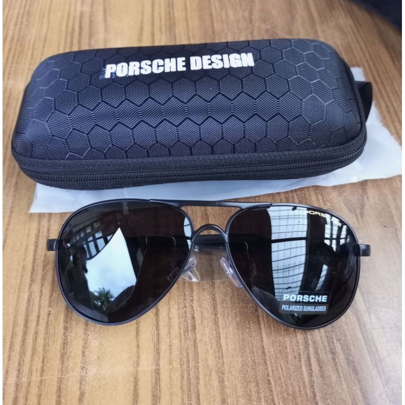 Jual kacamata Hitam Porsche design lensa polarized antisilau kacamata pria keren | Shopee Indonesia
