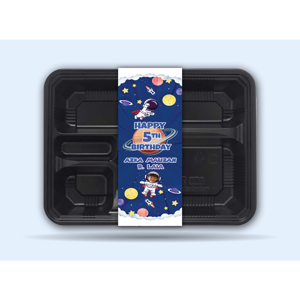 Jual STIKER LABEL BENTO/PAPER BELT/ROLL LABEL ULANG TAHUN/TASYAKURAN ...