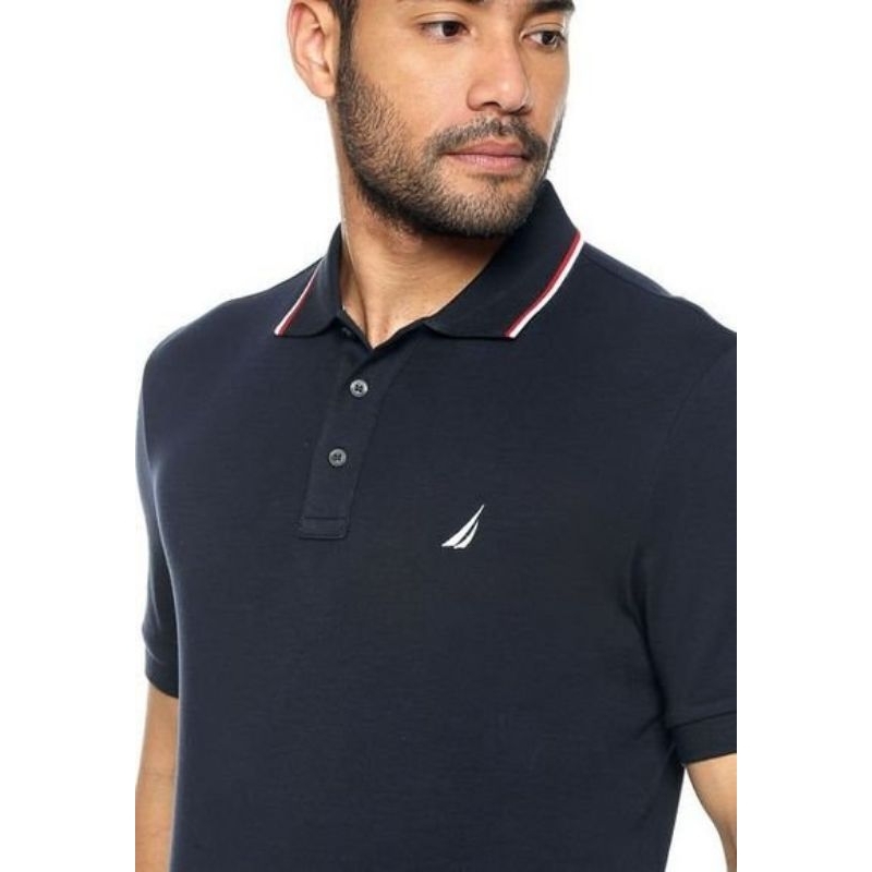Jual Kaos Polo Nautica Classic fit Dual Tipped Collar | Shopee Indonesia