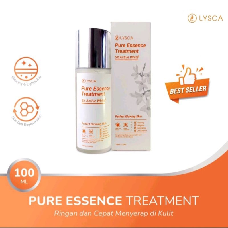 Jual Lysca Pure Essence 5x Active White 100ml | Shopee Indonesia