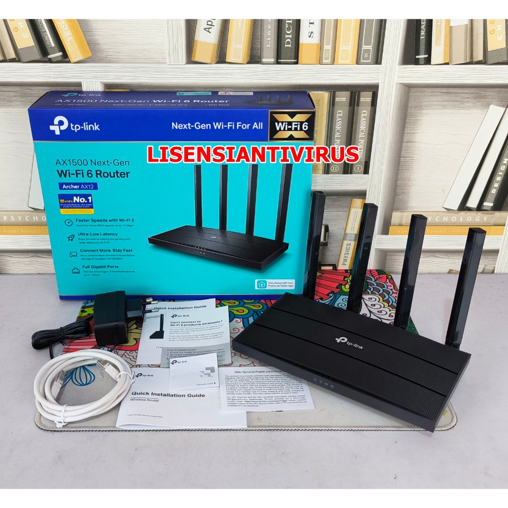 Jual TP-LINK Archer AX12 AX1500 Wi-Fi 6 Router tplink archer ax12 ax 12 ...