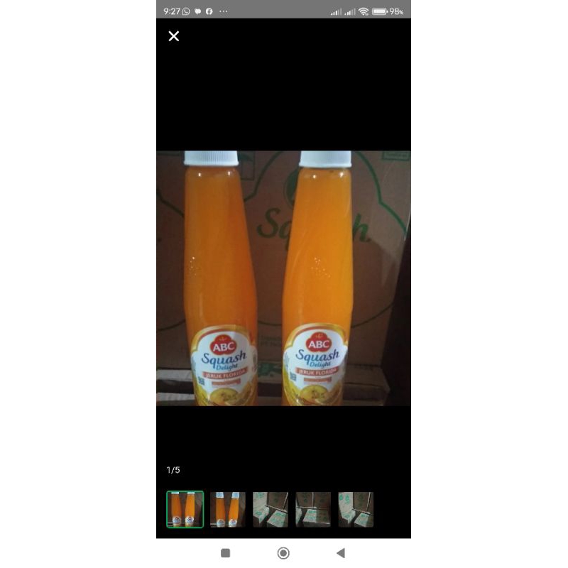 Jual sirup abc orange jeruk squash 460 ml 1 dus | Shopee Indonesia