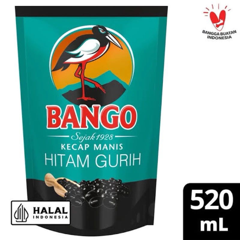 Jual KECAP BANGO KECAP MANIS HITAM GURIH 550 ML | Shopee Indonesia