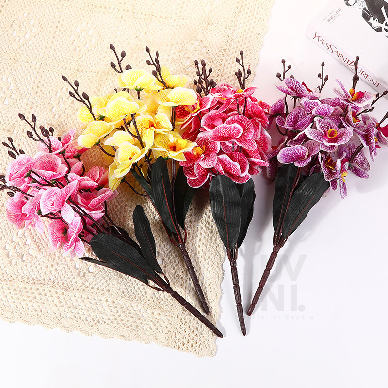 Jual BUKET BUNGA ANGGREK LOREK ARTIFICIAL DEKORASI RUANG TAMU | Shopee ...