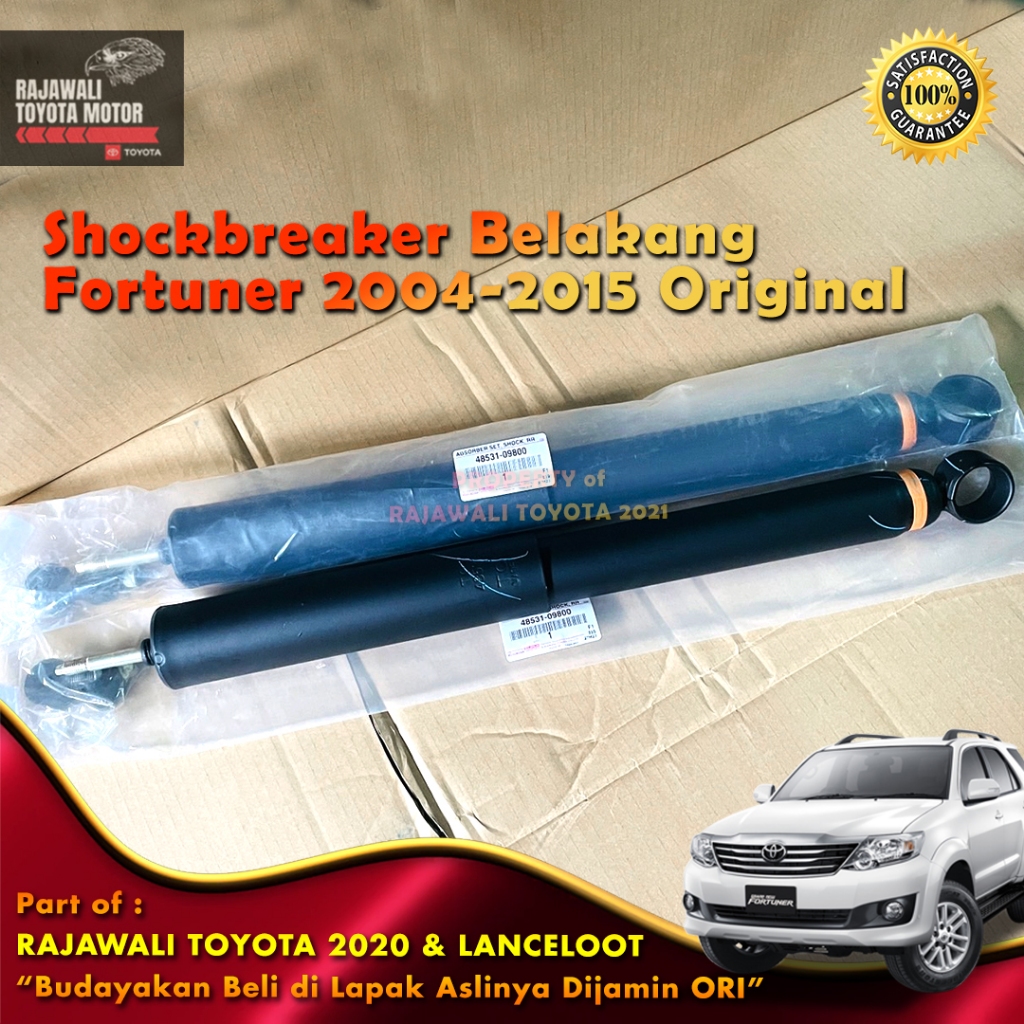 Jual Shockbreaker Belakang Fortuner 2004-2015 Grand, VNT & Tipe G Shock ...