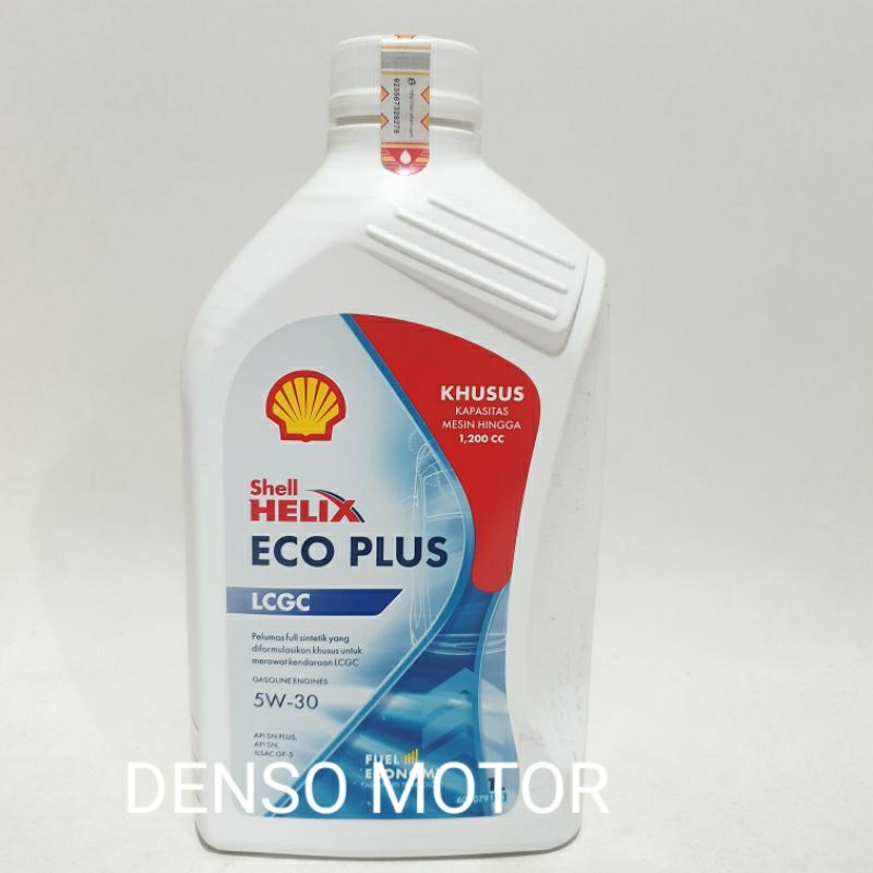 Jual Oli Shell Helix Eco Plus LCGC 5w-30 1L | Shopee Indonesia