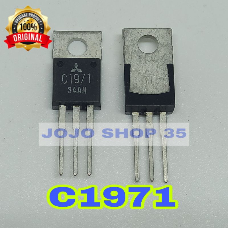 Jual 1pc ORIGINAL TRANSISTOR FINAL C1971 C 1971 c1971 c 1971 ASLI ...