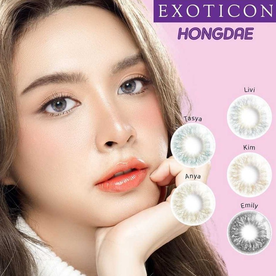 Jual Softlens X2 HONGDAE 14,2 MM Normal Minus (-0,50 S/D -6,00) By X2 ...