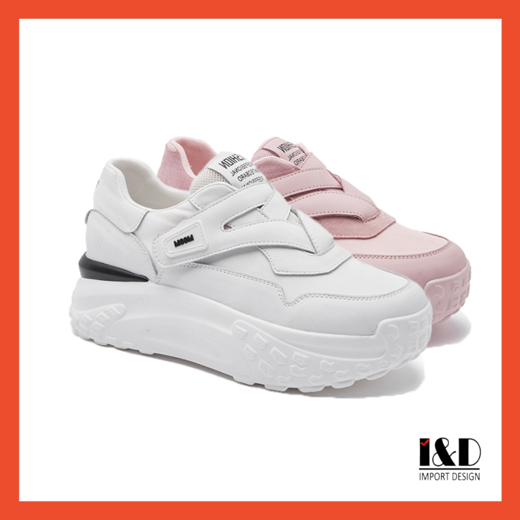 Jual [ IMPORT DESIGN ] Sepatu Sneakers Wanita Casual Shoes Sepatu Putih ...