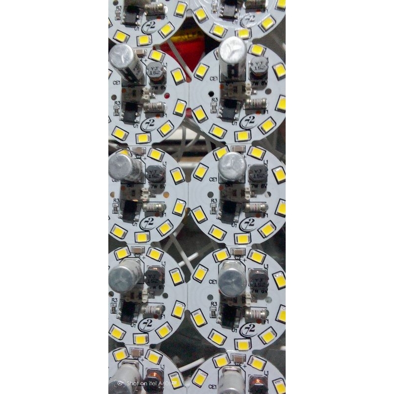 Jual Mesin lampu LED 7 Watt 220 V bahan aluminium lengkap dengan ...