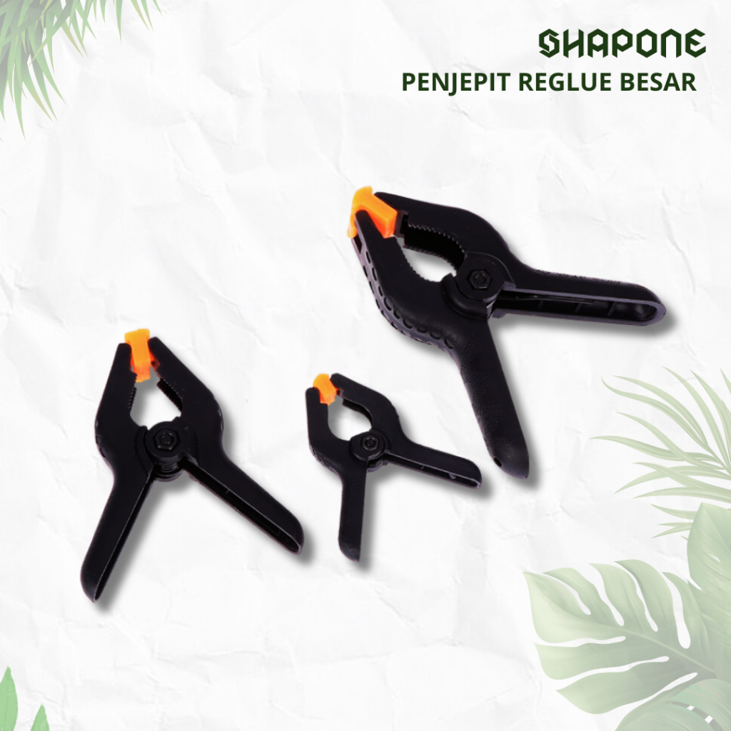 Jual Klip Jepit Clamp Penjepit Besar 4" Penjepit Proses Reglue ...