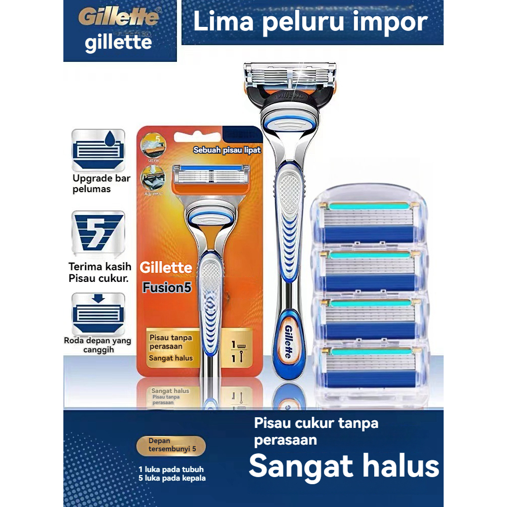 Jual 【NEW】Cocok untuk Gillette Fusion 5 Pisau Cukur/Gillette Fusion ...