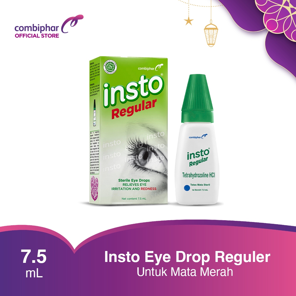 Jual Insto Eye Drop Reguler 7.5ml - untuk mata merah | Shopee Indonesia