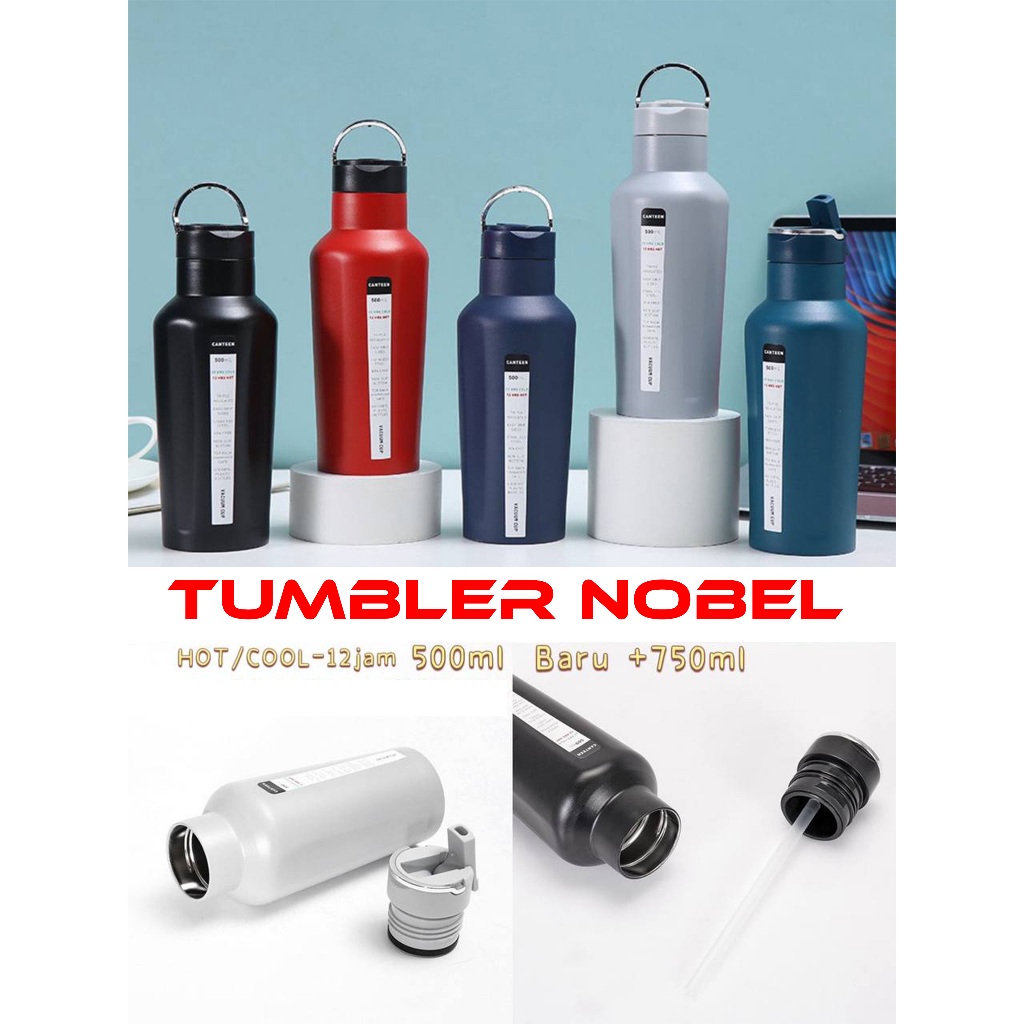 Jual Tumbler Nobel 500 ml / Botol Minum Nobel 500ml | Shopee Indonesia