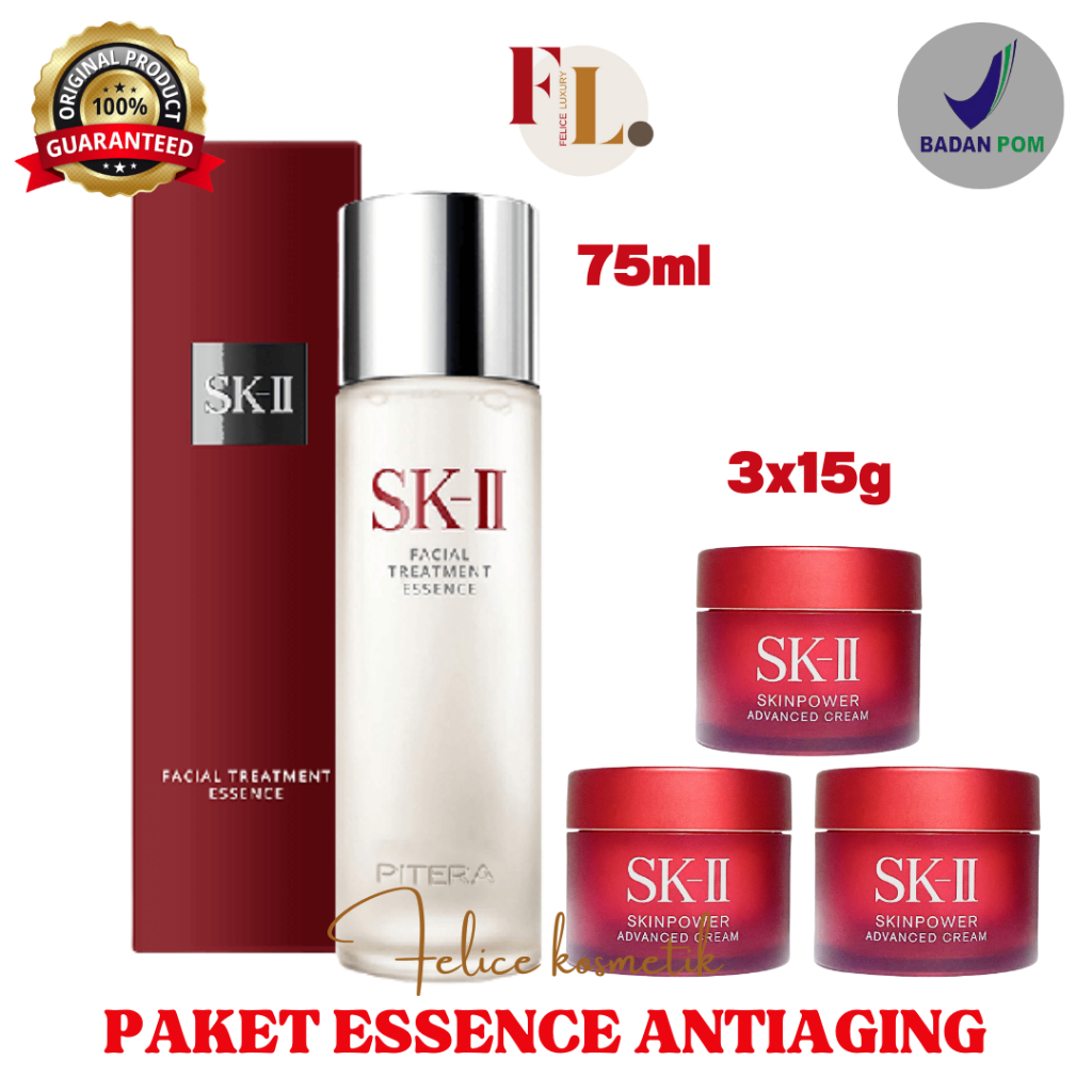 Jual ORIGINAL 100% SK SK DUA SK2 SK ii PITERA WELCOME SET PITERA ...