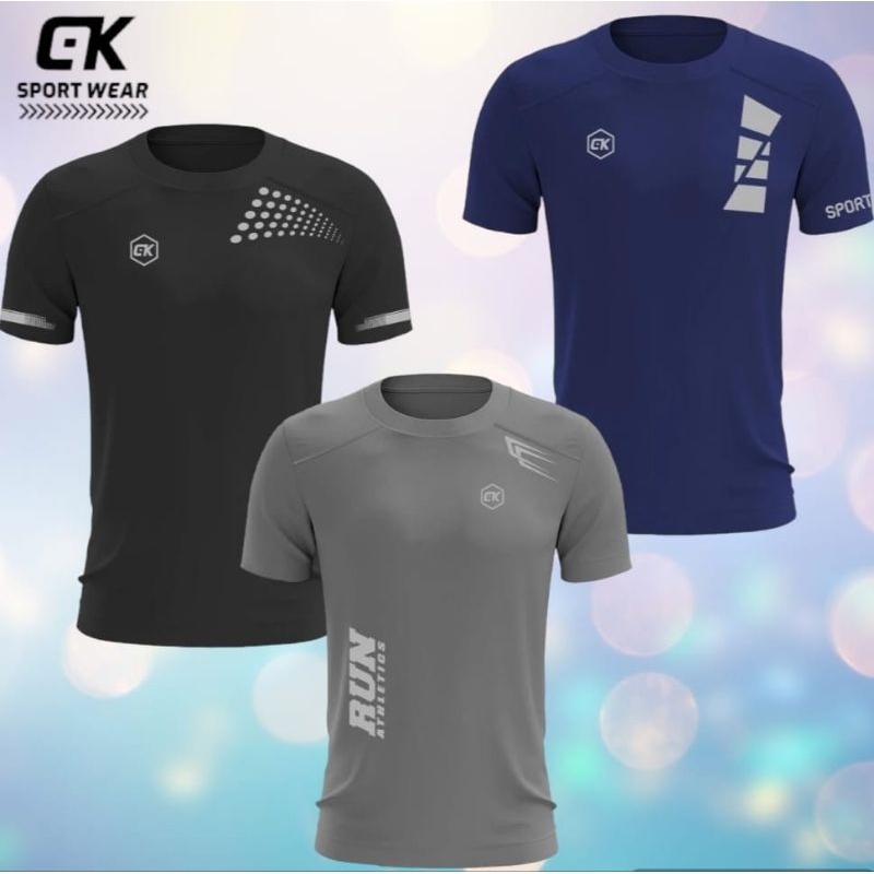 Jual PAKET 3 PCS BAJU OLAHRAGA PREMIUM SPORTY DRYFIT TERBARU UNTUK ...