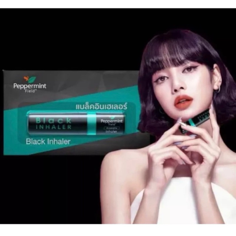Jual Peppermint Field : Black Inhaler 2 in 1 Aromatic - Original ...