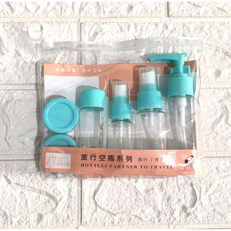 Jual Botol Sabun Kosong Spray Parfum Kosmetik Tempat Sabun Mini 7 in 1 ...