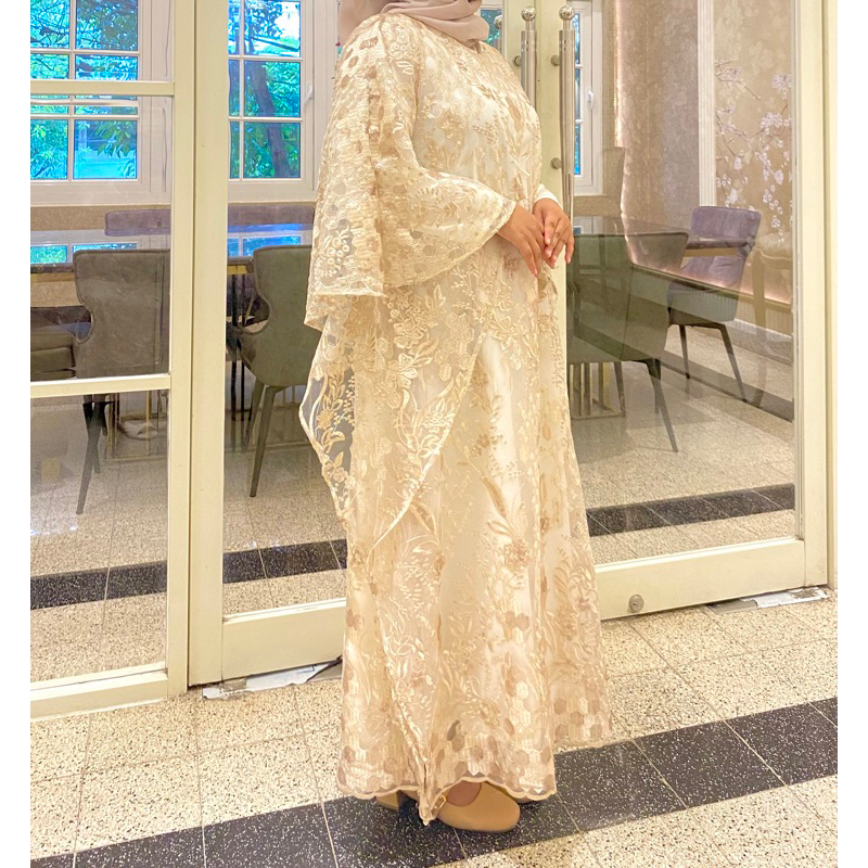 Jual [READY] ILAYYA SET KAFTAN DRESS LEBARAN | ONE SET LEBARAN by ...