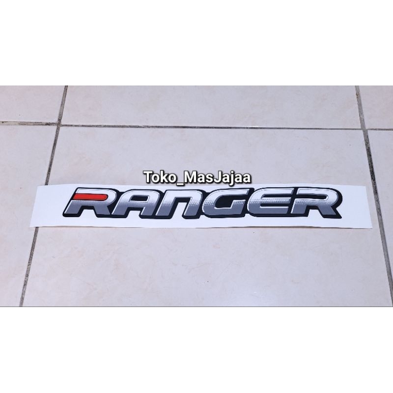 Jual Sticker stiker tulisan ranger hino 500 / stiker ranger / stiker ...