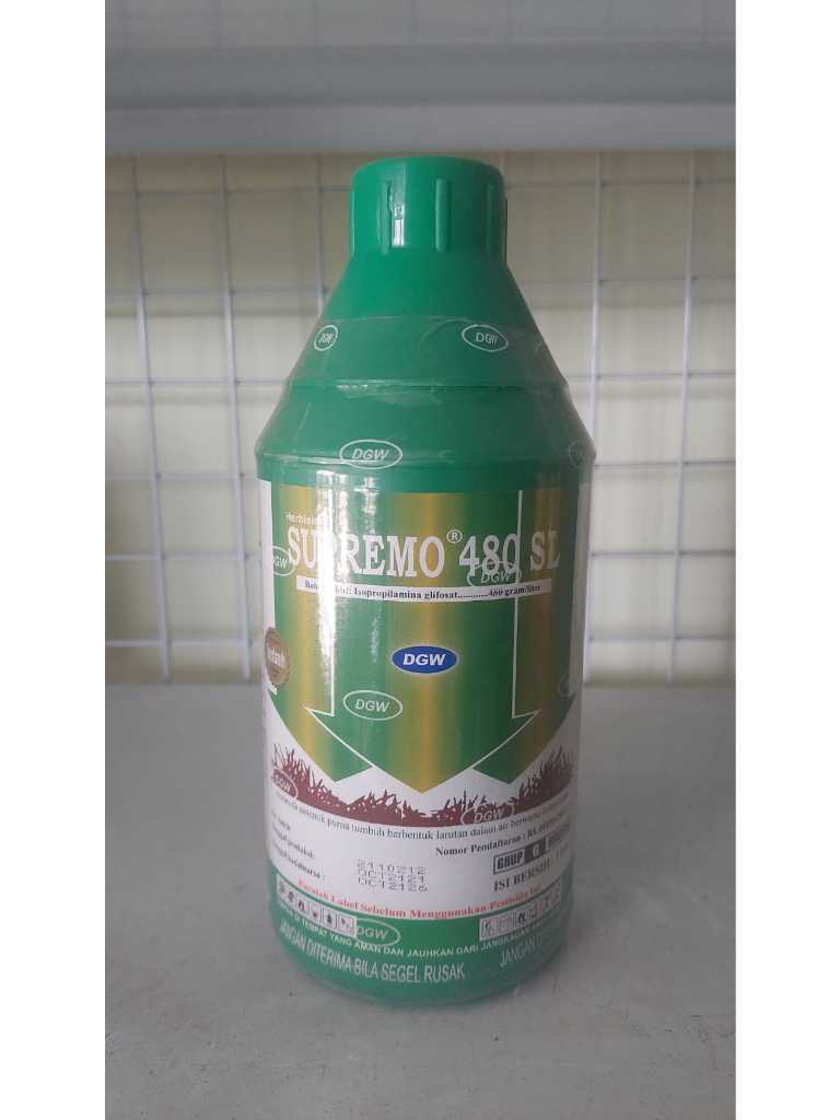 Jual Herbisida Supremo 480SL 1L Racun Rumput Sistemik | Shopee Indonesia