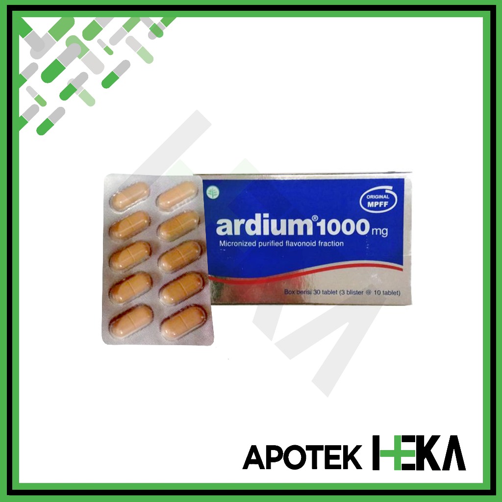 Jual Ardium 1000 isi 1 Tablet - Obat Wasir (SEMARANG) | Shopee Indonesia