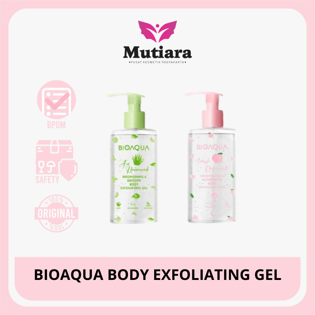 Jual BIOAQUA BODY EXFOLIATING GEL 350ML | Shopee Indonesia