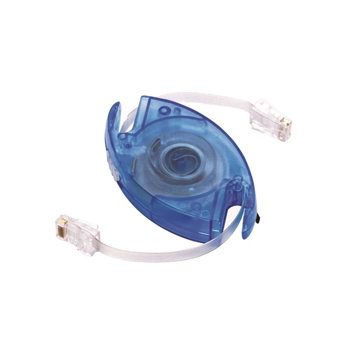 Jual Kabel LAN Tarik Roll Panjang 2.5m Retractable Lan Portable ...